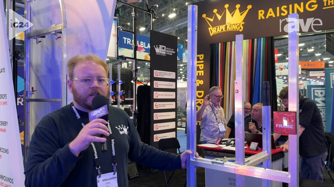 InfoComm 2024: Drape Kings Highlights AV-Drop Deluxe Modular Backdrop ...