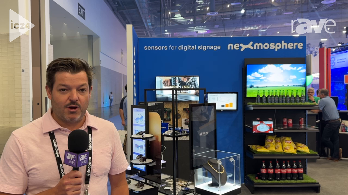 InfoComm 2024: Nexmosphere Spotlights Proximity Sensor With 10-Foot Range and Engagement Options ...