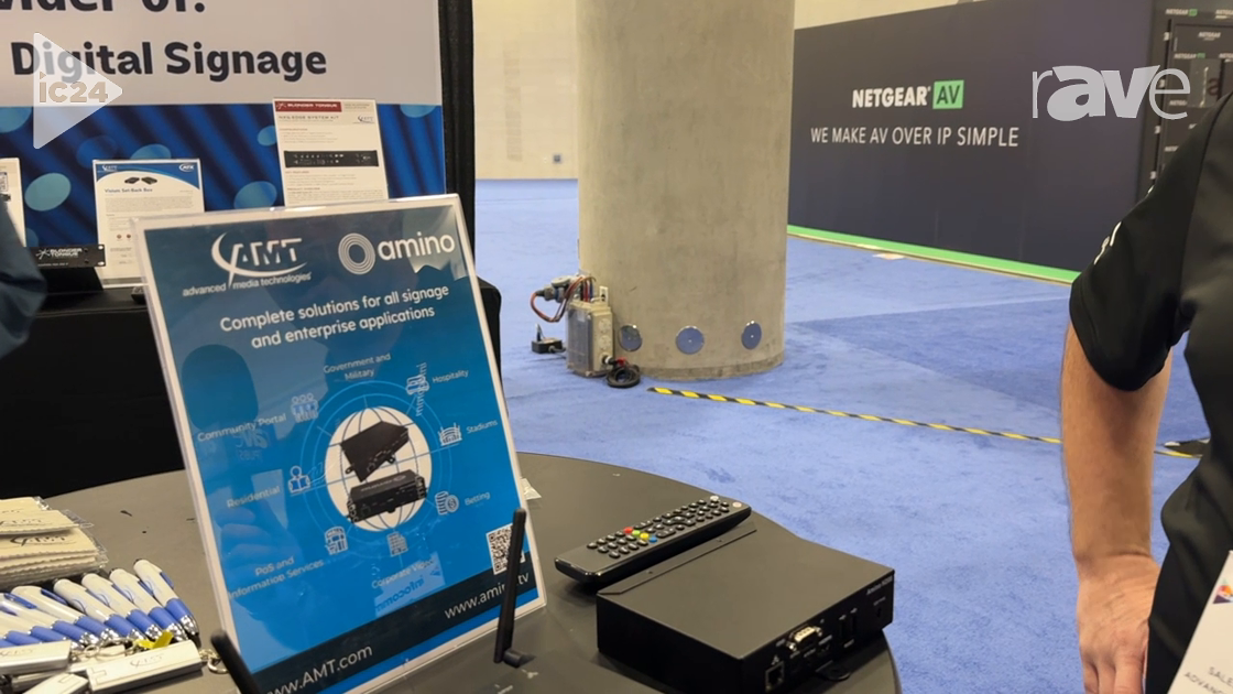 InfoComm 2024: Advanced Media Technologies Intros Amino H200+H200W IP ...