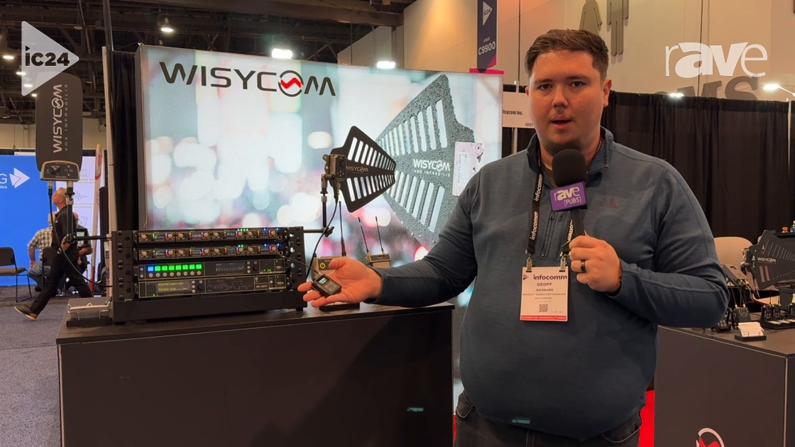 InfoComm 2024: Wisycom Shows the MTP61 Microphone Transmitter with a ...