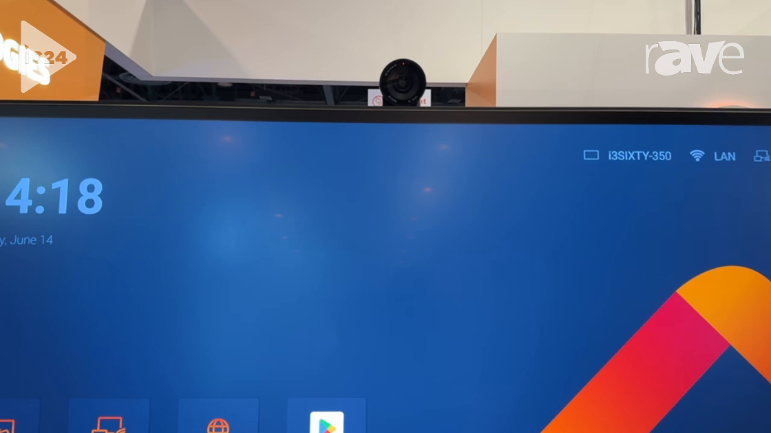 InfoComm 2024: i3-Technologies Demos i3SIXTY 3 Rotatable Interactive White Board Display – rAVe ...