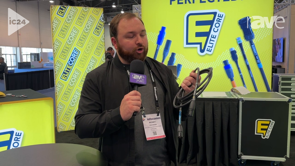 InfoComm 2024: Elite Core Shows Off PROCAT6A-S Ultra-Flexible Shielded Tactical Cat6A Cable ...