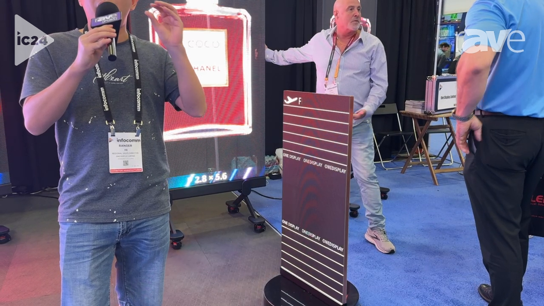 InfoComm 2024: One Display Group Showcases Ultra Thin dvLED Poster ...