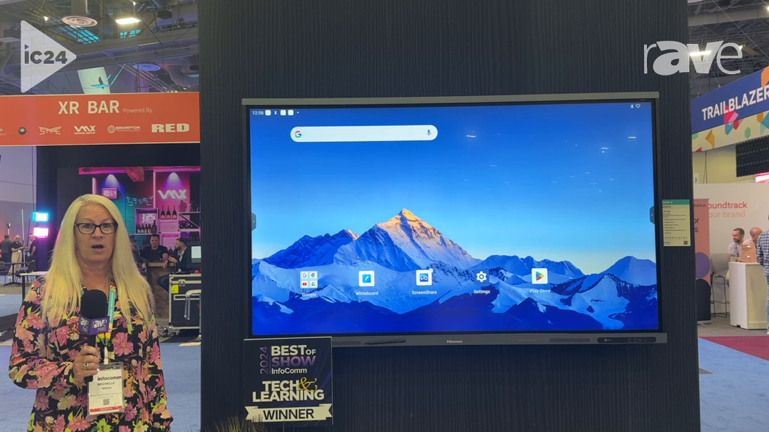 InfoComm 2024: Hisense Highlights MR61DE-E GoBoard Interactive Flat Panel – rAVe [PUBS]