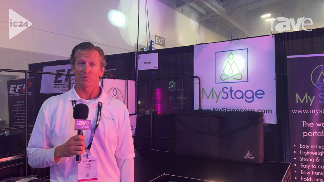 InfoComm 2024: MyStage Introduces MyStage Lightweight and Versatile Stage Deck – rAVe [PUBS]