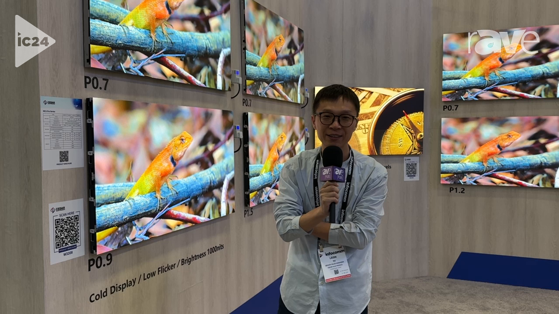InfoComm 2024: Cedar Electronics Showcases COB Cold Low-Flicker dvLED Displays – rAVe [PUBS]