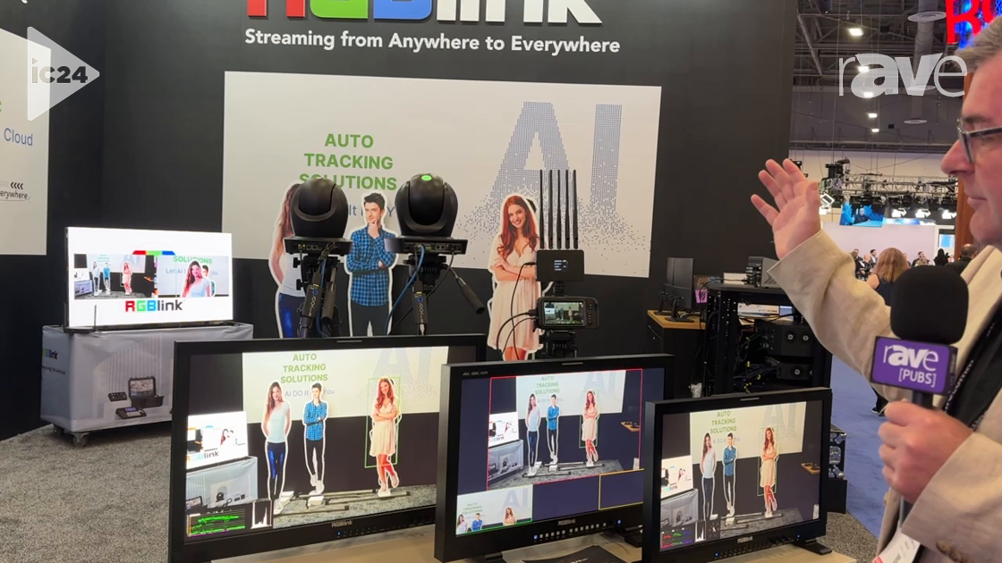 InfoComm 2024: RGBlink Highlights Vue Series 4K AI PTZ Cameras, Aura ...