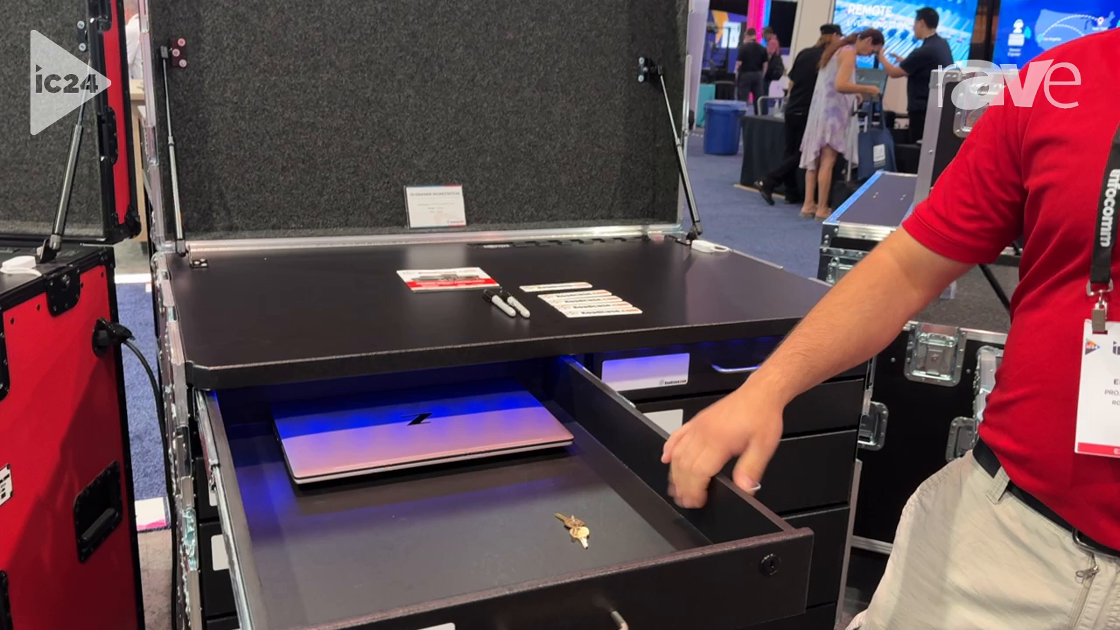InfoComm 2024: Roadcase.com Features 10-Drawer Workstation Box With ...
