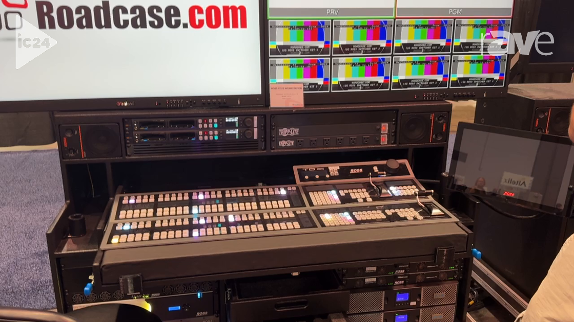 InfoComm 2024: Roadcase.com Presents Ross TD2S Console Workstation With ...