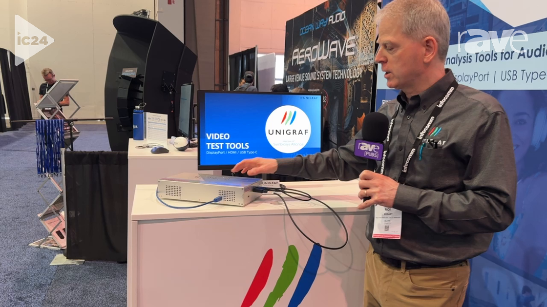 InfoComm 2024: Unigraf Highlights UCD-500 Gen2 DisplayPort 2.1 and USB ...