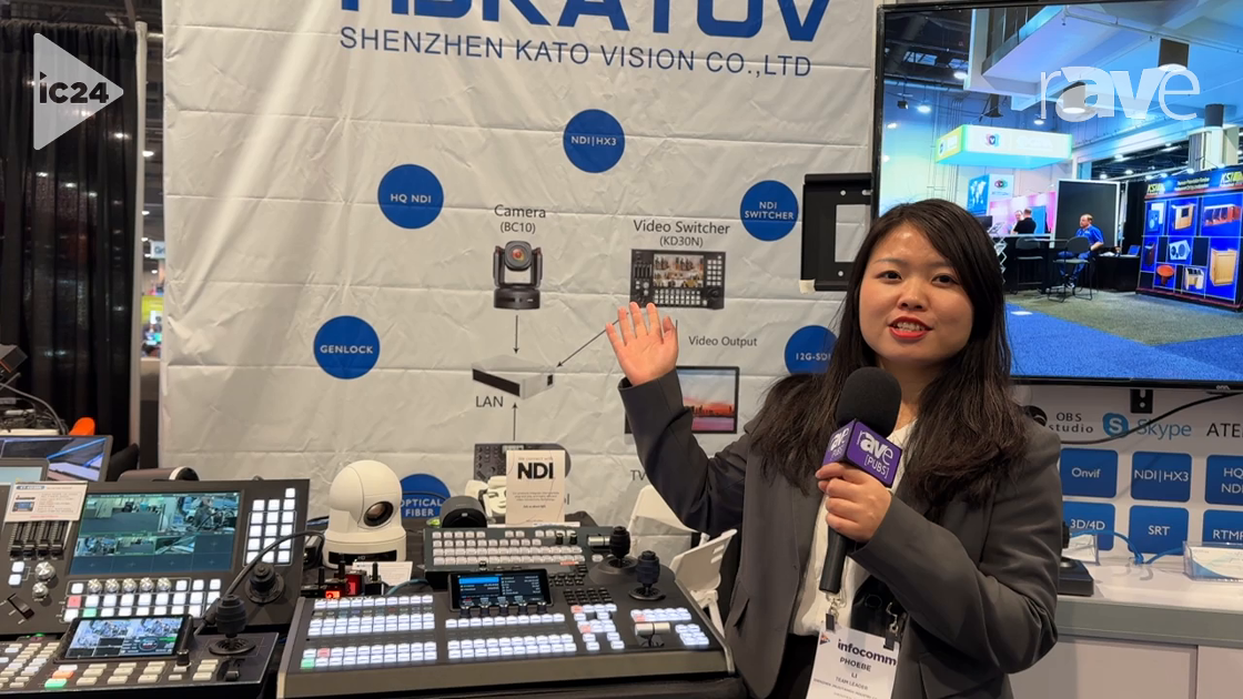 InfoComm 2024: Kato Vision Shows KD60 BMD Control Panel With Joystick ...