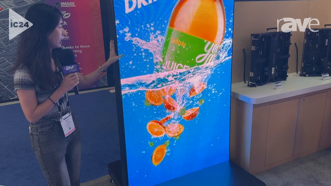 InfoComm 2024: LianTronics Presents Outdoor dvLED Poster P2.6 With ...
