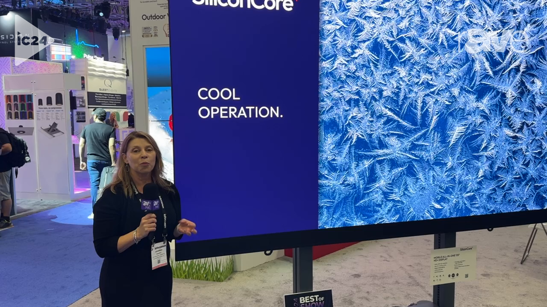 InfoComm 2024: SiliconCore Reveals Mobile, Foldable All-in-One 135″ HD+ 1.2mm 240Hz dvLED ...