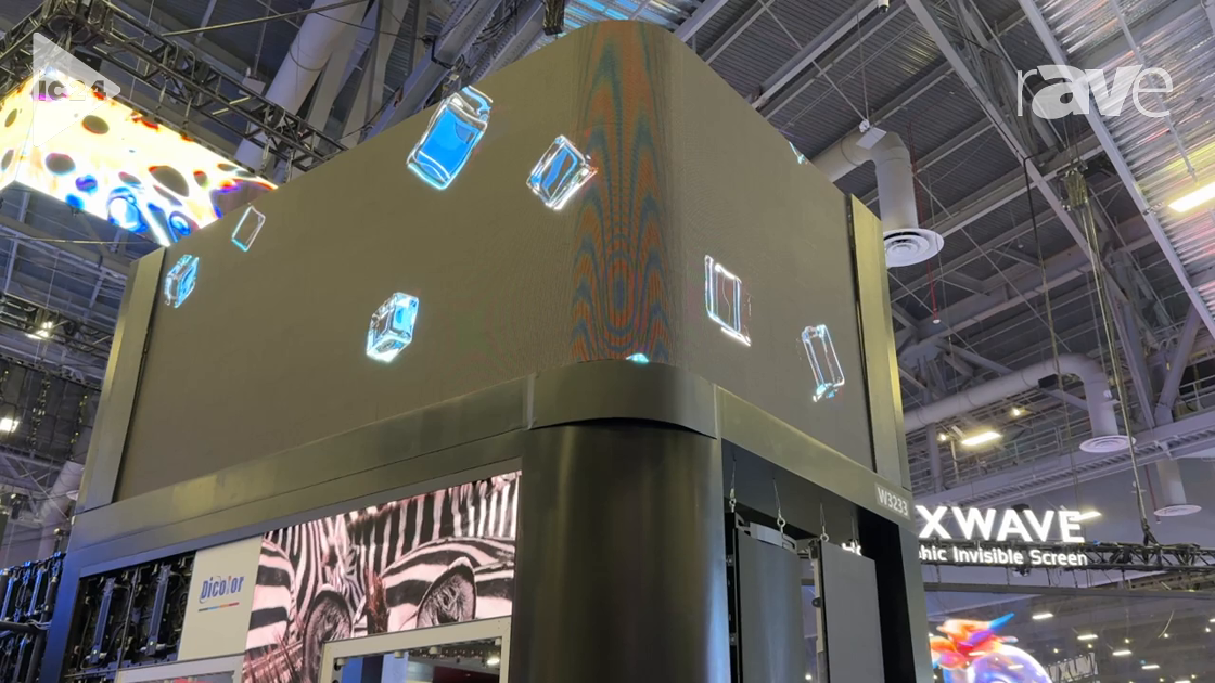 InfoComm 2024: Dicolor Introduces MP-V2 P2.9mm Curved LED Screen for ...