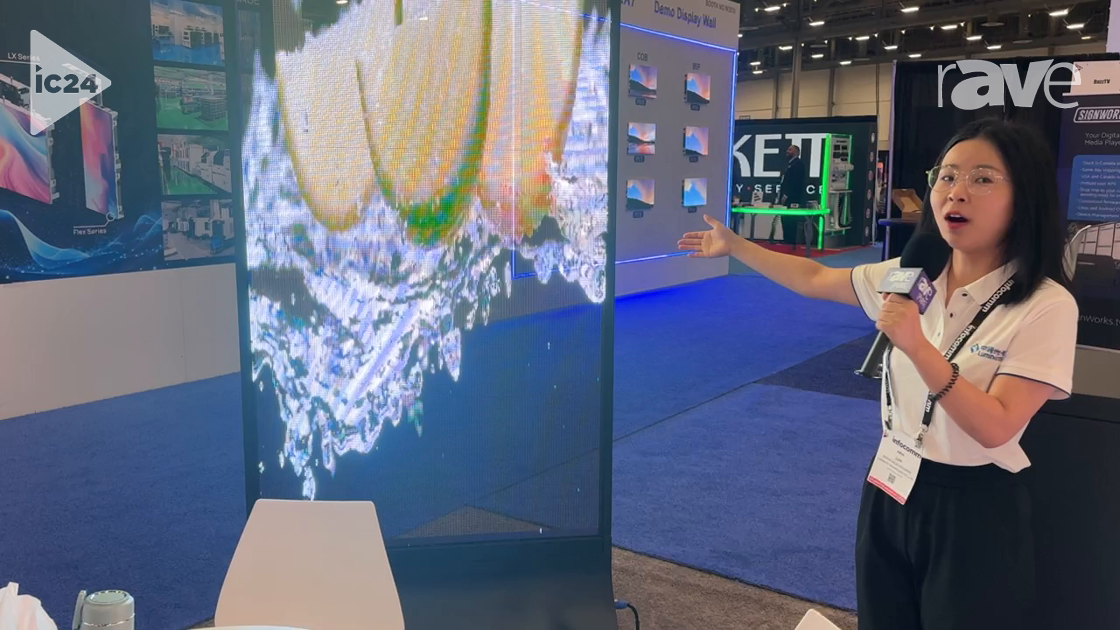 InfoComm 2024: Luminatii Presents Holographic Transparent LED Film ...