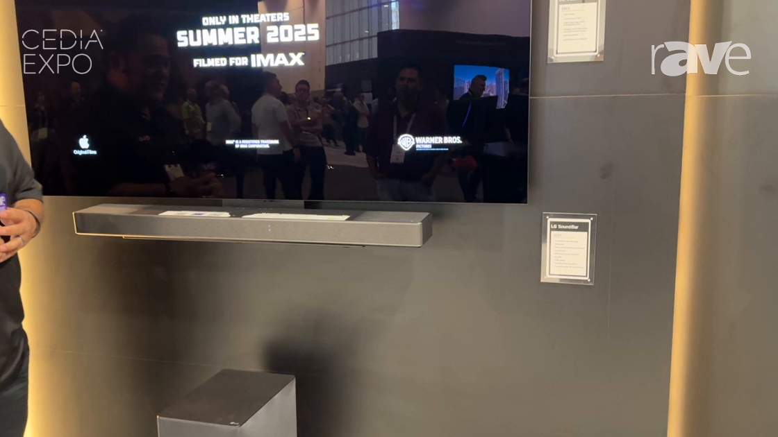 CEDIA Expo 2024: LG Electronics Features LG SC9S Sound Bar Built for ...