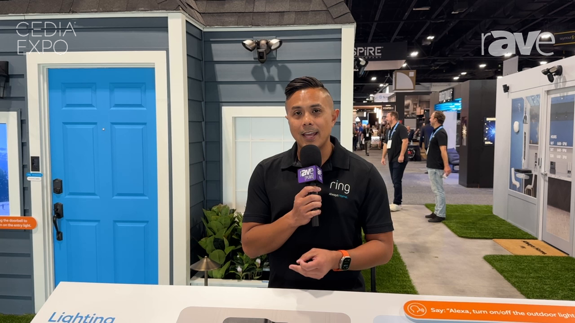 CEDIA Expo 2024: Ring Highlights Integrations with Volt Lights and Amazon Echo Hub – rAVe [PUBS]