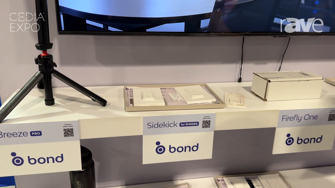 CEDIA Expo 2024: Olibra Features Bond Sidekick for Shades, a Universal Remote Control – rAVe [PUBS]