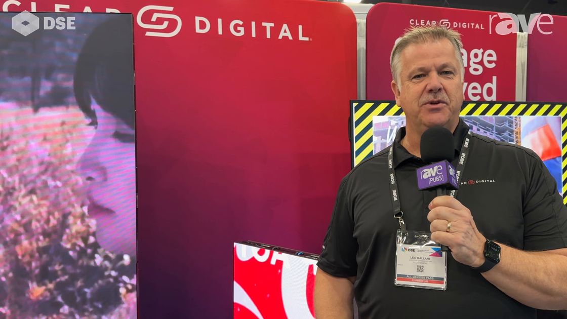 DSE 2024: Clear Digital Showcases Folding LED Posters and Digital Menu ...