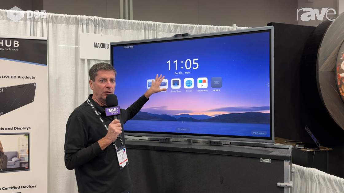 DSE 2024: MAXHUB Demos New XBoard V7 All-in-One Interactive Flat Panel – rAVe [PUBS]