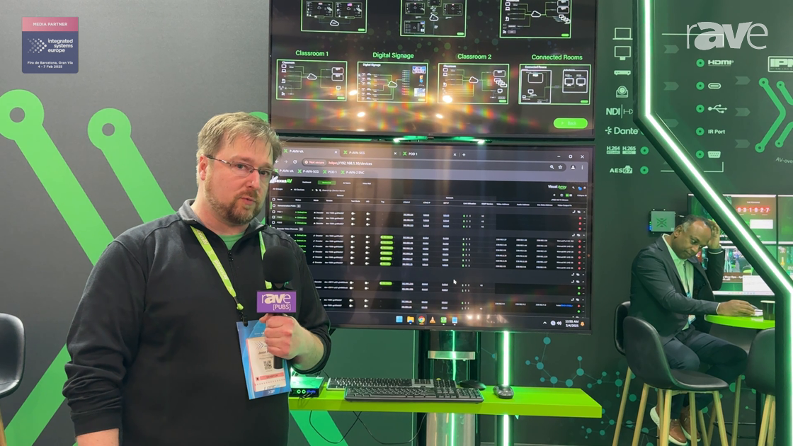 ISE 2025: PlexusAV Shows Visual Array Control System for IPMX Signals – rAVe [PUBS]
