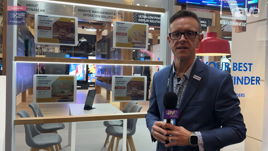 ISE 2025: DynaScan Presents Color E-paper Window Displays – rAVe [PUBS]