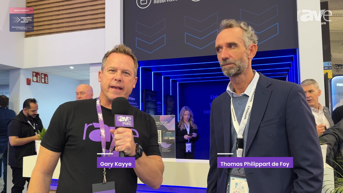 ISE 2025: Gary Kayye Gets a Appspace Booth Tour from Thomas Philippart ...