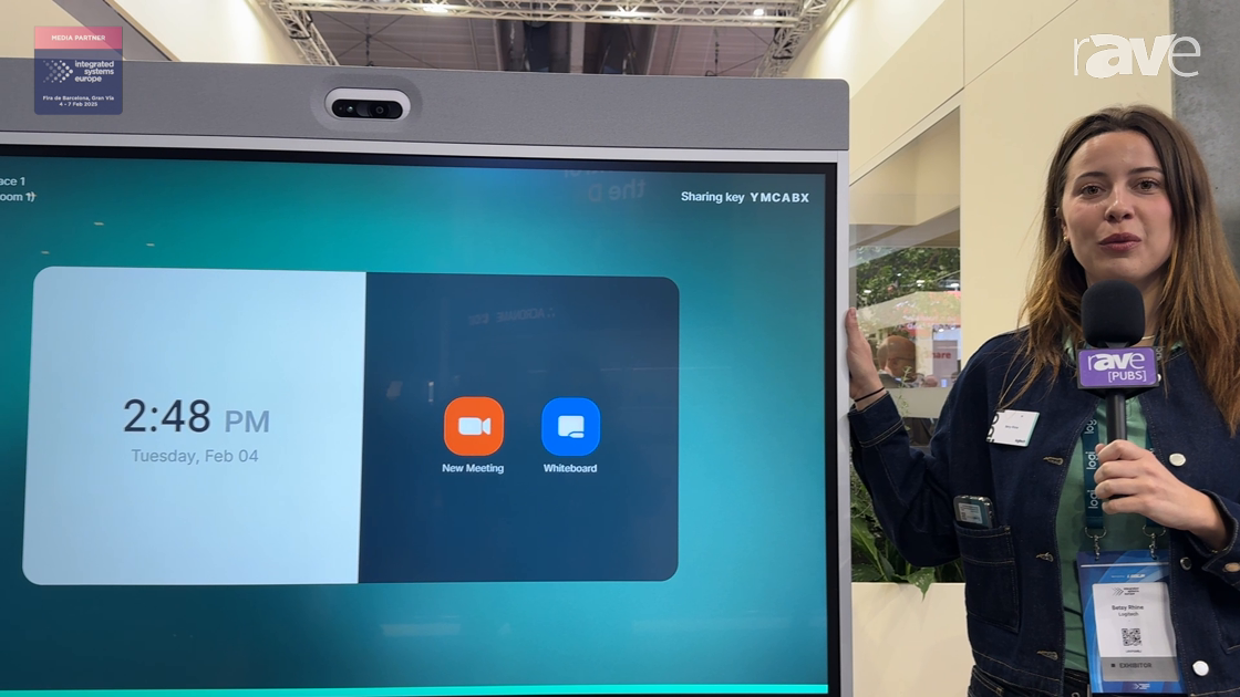 ISE 2025: Logitech Demos Rally Board 65 All-in-One Videoconferencing Solution – rAVe [PUBS]