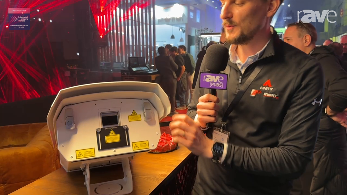 ISE 2025: KVANT Lasers Exhibits LogoLas 40 Laser Light for Permanent Outdoor Installations ...