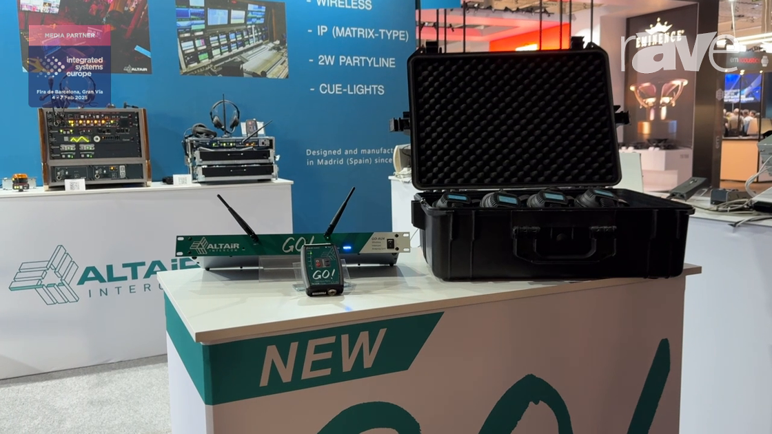 ISE 2025: Altair Launches GO! Series Wireless Intercom for Fixed ...