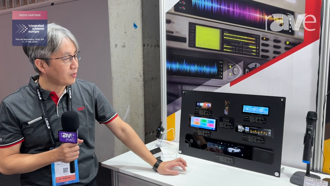 ISE 2025: Winstar Display Shows Audio Rack Displays for Use With Pro ...