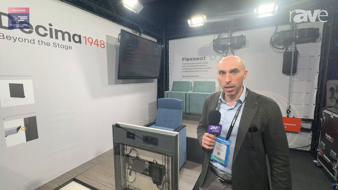 ISE 2025: Aresline Demos Cavea Inner Foldable Table for Multipurpose ...