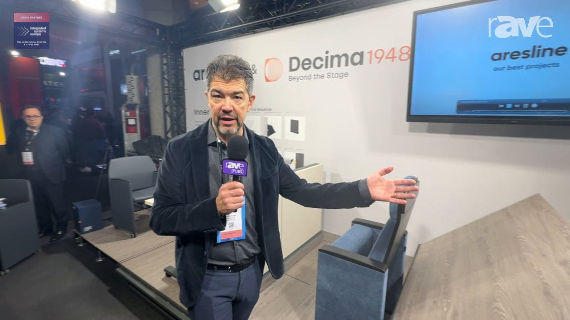 ISE 2025: Aresline Exhibits Flex Seat Hideaway Seating System – rAVe [PUBS]