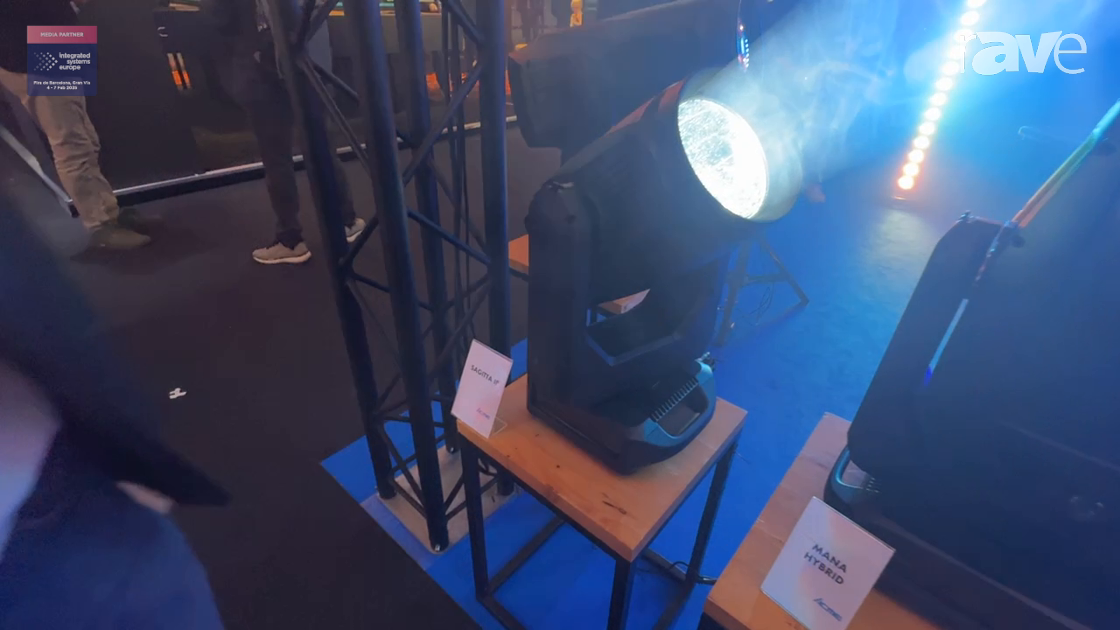 ISE 2025: Acme Shows Off SAGITTA IP IP66-Rated Beam Light Solution for Rental & Staging – rAVe ...
