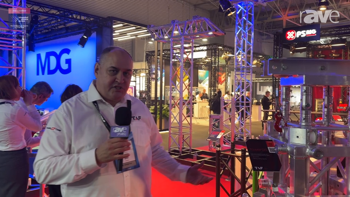 ISE 2025: Truss Aluminium Factory a.s. Shows Tower 05 Light Duty Tower ...