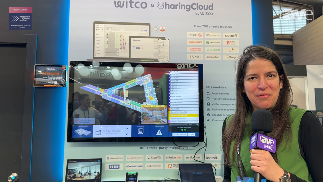 ISE 2025: Witco Shows Off All-in-One Workplace Experience Platform at Qbic Technology Booth ...