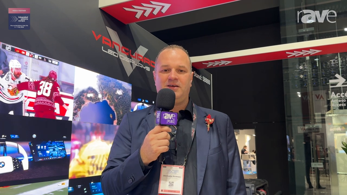ISE 2025: Vanguard LED Displays Shows Infinity Splicing Controller With 108″ 0.6-mm 4K dvLED ...