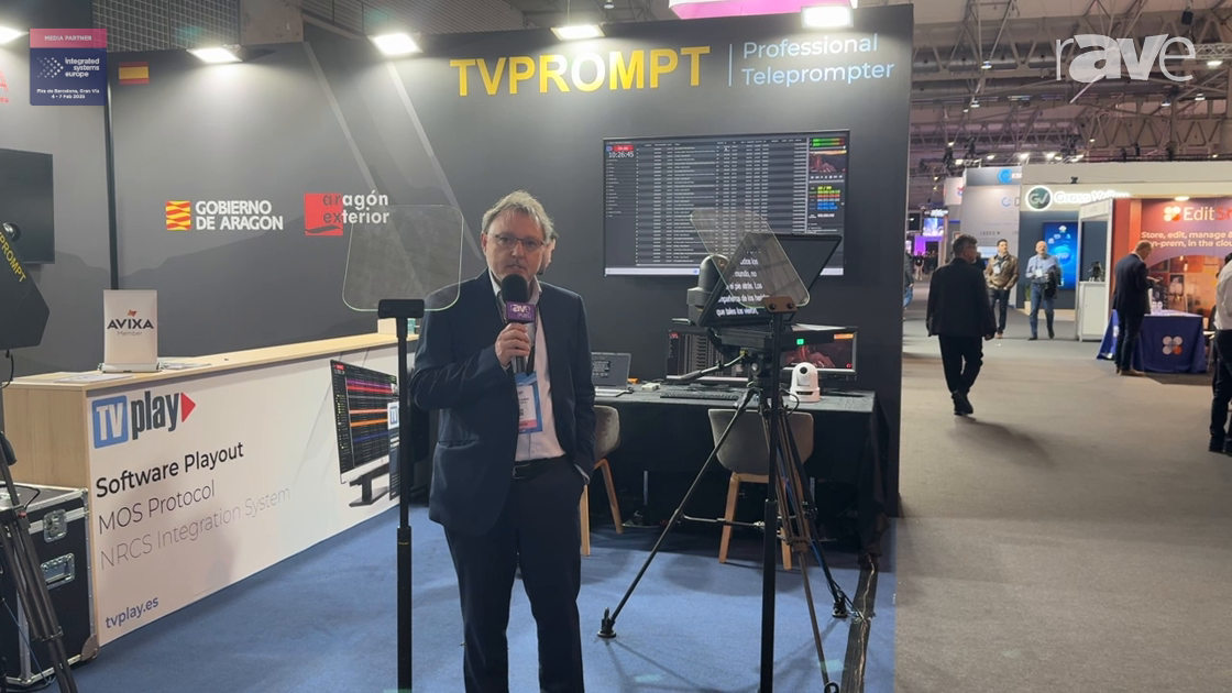ISE 2025: TVPROMPT Shows Presidential Inbox Prompter, a Double ...