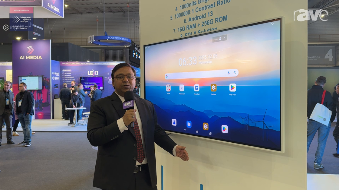 ISE 2025: Skyworth Launches Mini LED+QD Film Backlight IFP Display – rAVe [PUBS]