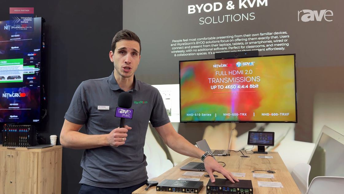 ISE 2025: WyreStorm Explains SW-640L BYOD Presentation Switchers With HDMI and USB-C Support ...