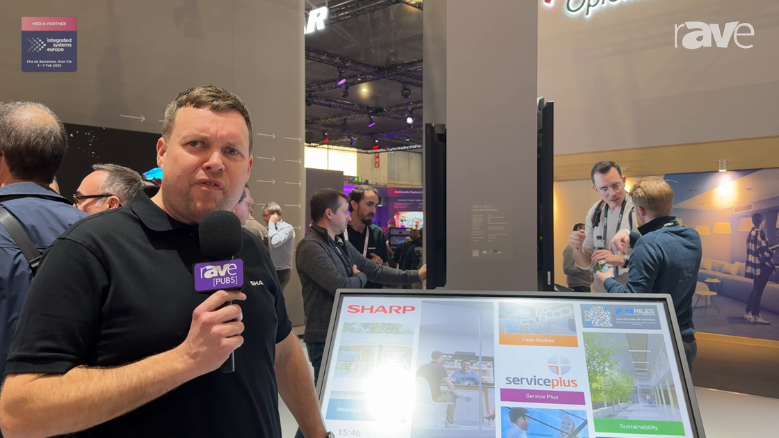 ISE 2025: Sharp Launches LM551 LCD 55″ Infrared Touch Display With Android OS – rAVe [PUBS]