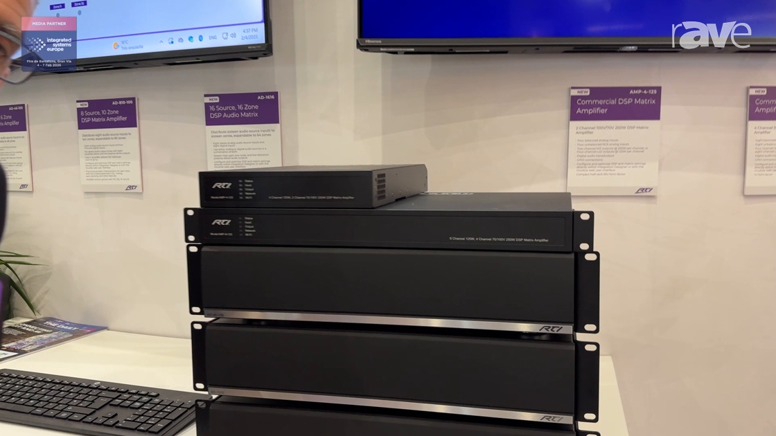 ISE 2025: RTI Introduces AD-810-100 DSP Matrix Amplifier – rAVe [PUBS]