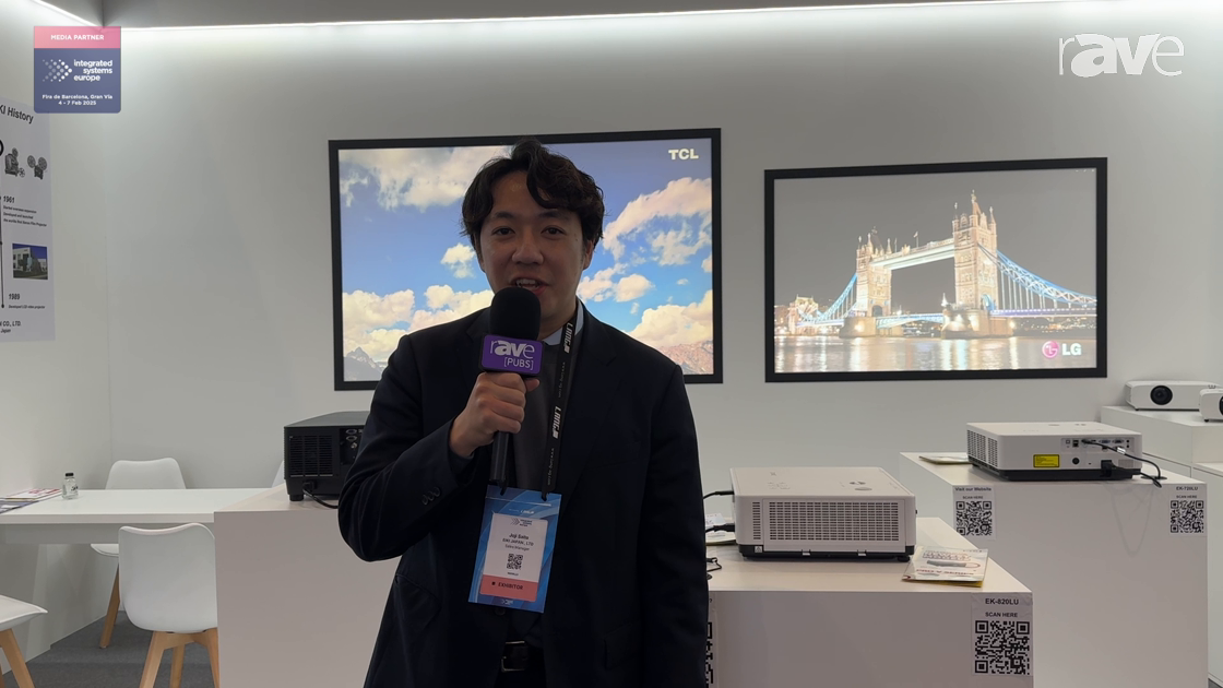 ISE 2025: Eiki Intros EK-820LU LCD Laser Projector with Upscaled 4K ...