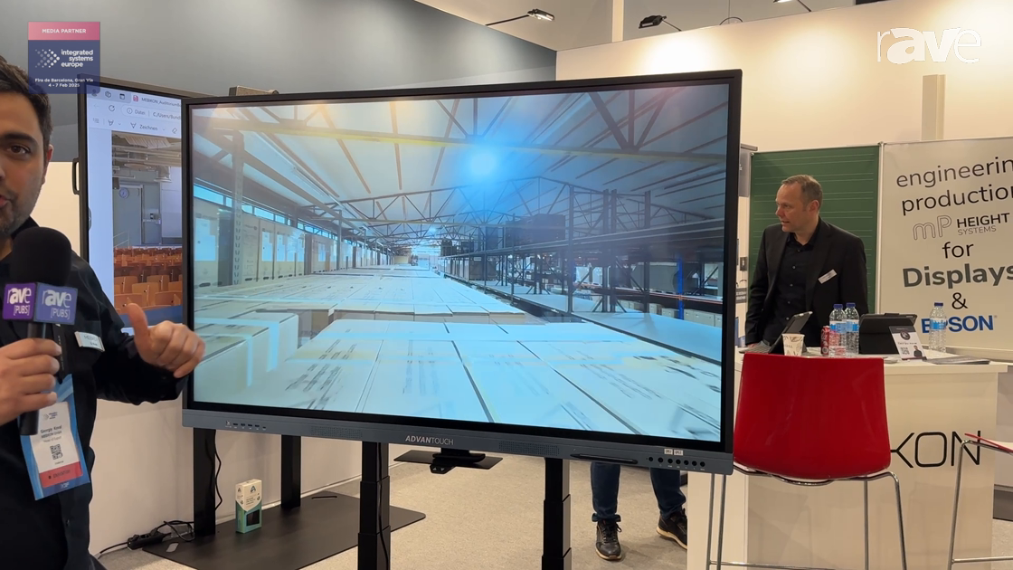 ISE 2025: MEBIKON Exhibits ADVANTOUCH Nexus All-in-One Conference Display With Dual OPS Slots ...