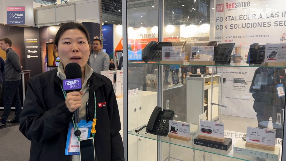 ISE 2025: Redstone Systems Inc Exhibits RGW Series VoIP Gateway in Range of Sizes – rAVe [PUBS]