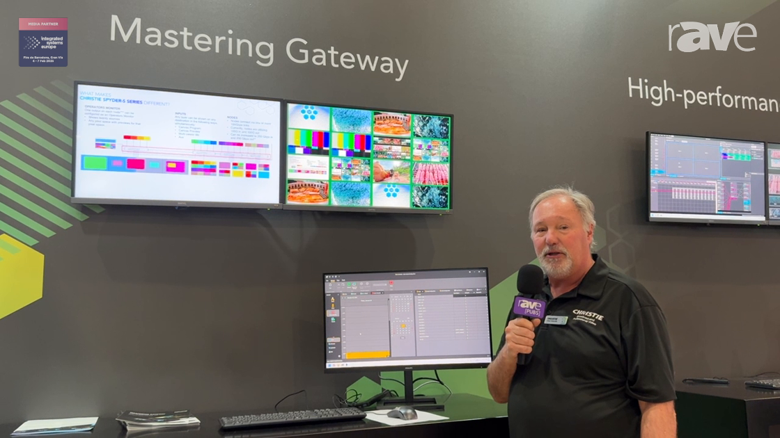 ISE 2025: Christie Shows Mastering Gateway Image Processor Offering 12 ...