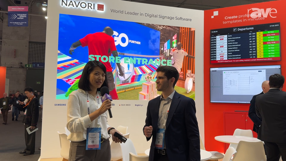 ISE 2025: Navori Labs Showcases AI-Powered StiX 3800 Digital Signage ...