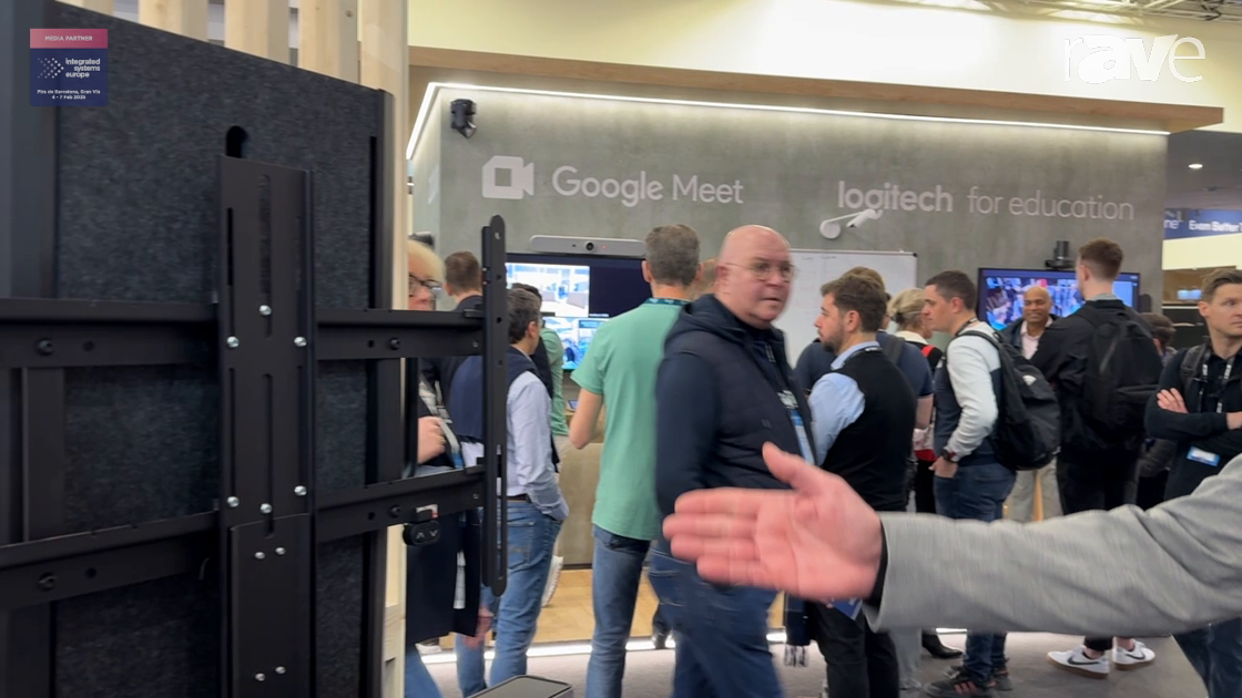 ISE 2025: SMS Smart Media Solutions Showcases EVER 350 Mobile Stand for ...