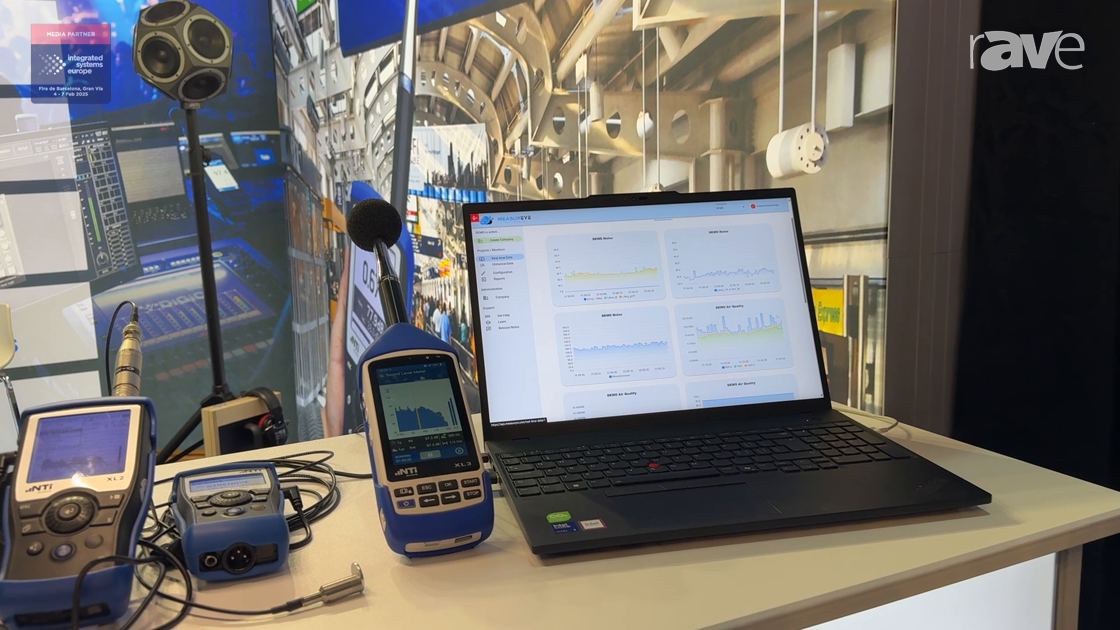 ISE 2025: NTi Audio Showcases XL3 Sound Level Meter with MeasurEye ...