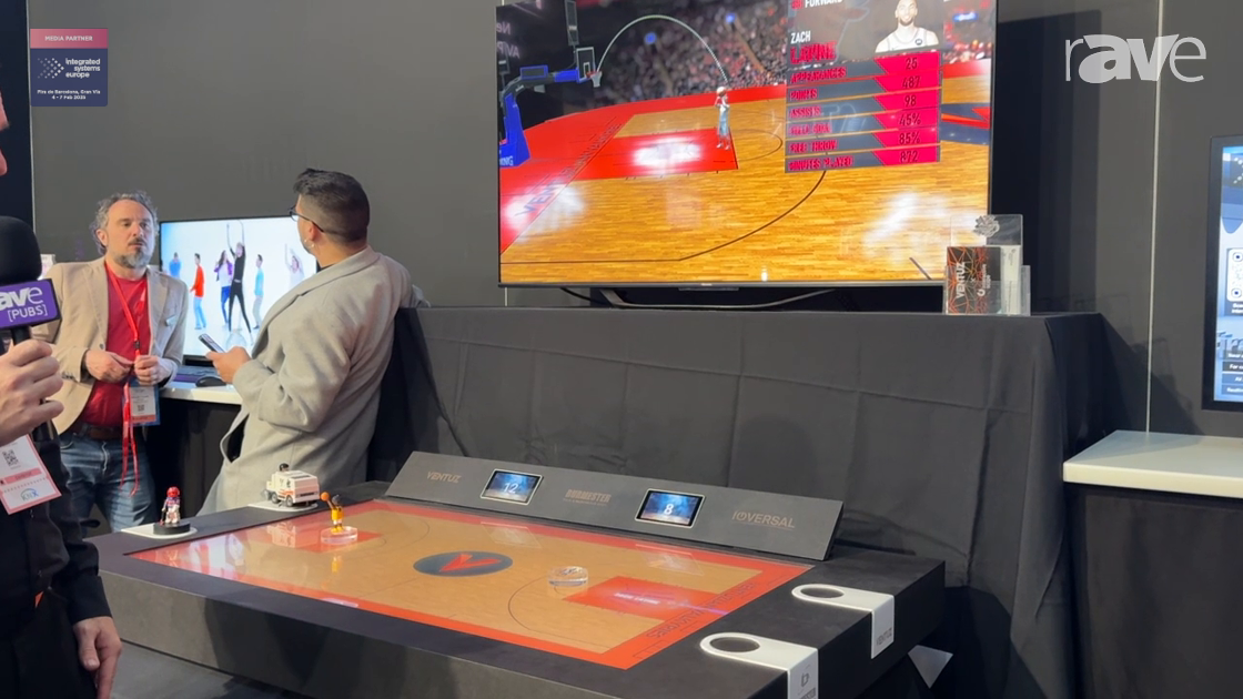 ISE 2025: Ventuz Technology Showcases Interactive Graphics on Scape ...